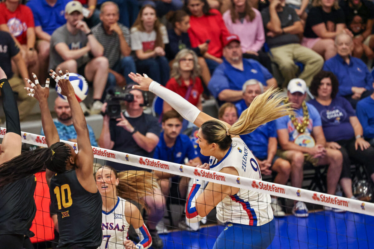 Photo Gallery: KU hosts first home match but falls to ASU - KU Sports